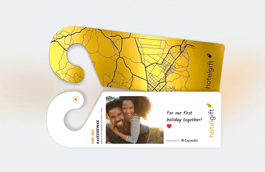 Romantic Gift Card for Couples | Hotelgift