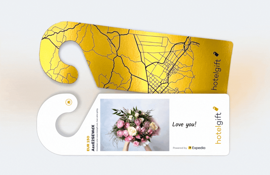 Romantic Gift Card for Couples | Hotelgift
